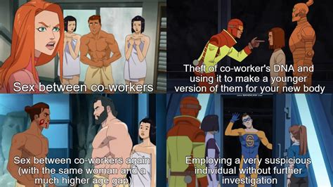 Why Does Teen Team The New Guardians Keep On Making Workplace Offenses With No Consequences R