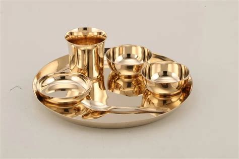Brass Dinner Set At ₹ 349set Brass Dinner Set In Jaipur Id