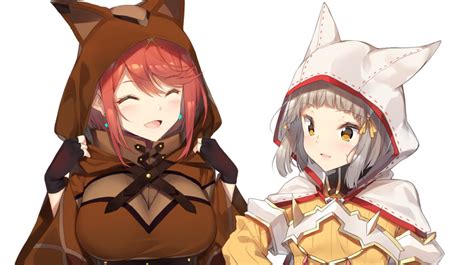 Pyra And Nia Xenoblade Chronicles And More Drawn By Yappen Danbooru