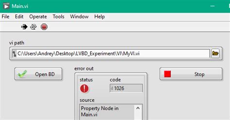 Labview Block Diagram Constrainedsimplified As Deployed Application