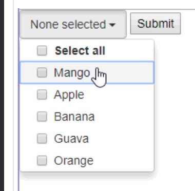 Bootstrap Multiselect Listbox Multi Select In Asp Net Web Forms Stack Overflow