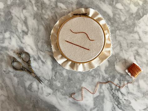 Stem Stitch Thread Honey