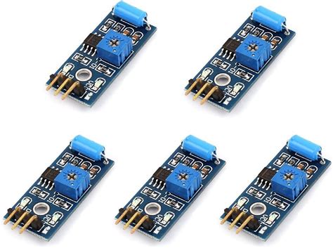 dollatek 5pcs sw 420 nc typ vibrationssensor modul vibrationsschalter