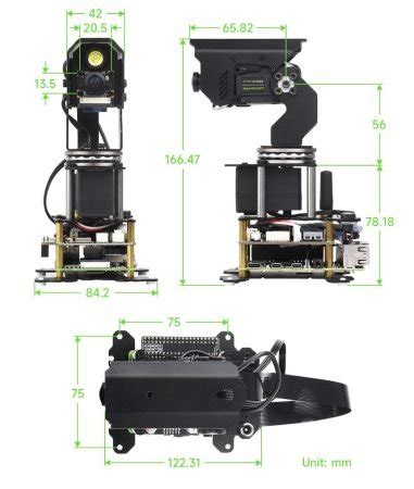 Waveshare S New Pan Tilt Camera Module For Raspberry Pi B Boards