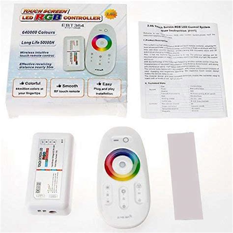 Rf Led Remote Controller 2 4ghz Wireless Rf Touch Led Rgb Dimmer