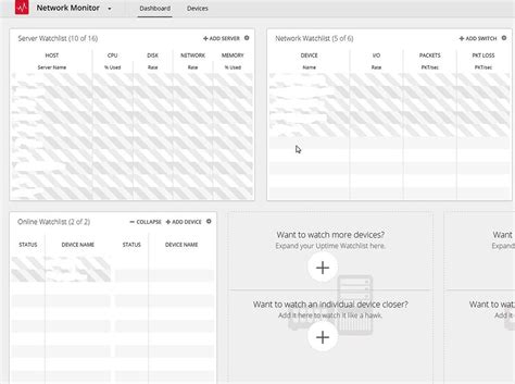 Network Monitor Blank Screen Spiceworks Support Spiceworks Community
