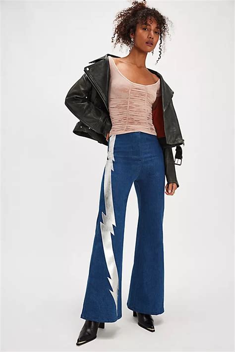 Stoned Immaculate Lightning Bell Jeans Free People