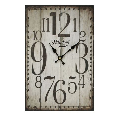 Unique Rectangular Wall Clocks At Marvin Meyers Blog