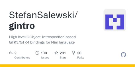 Github Stefansalewskigintro High Level Gobject Introspection Based