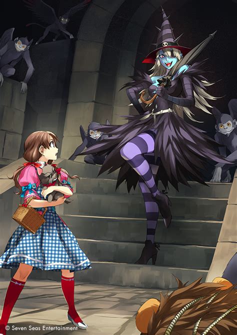 Dorothy Gale Cowardly Lion Toto And Wicked Witch The Wizard Of Oz
