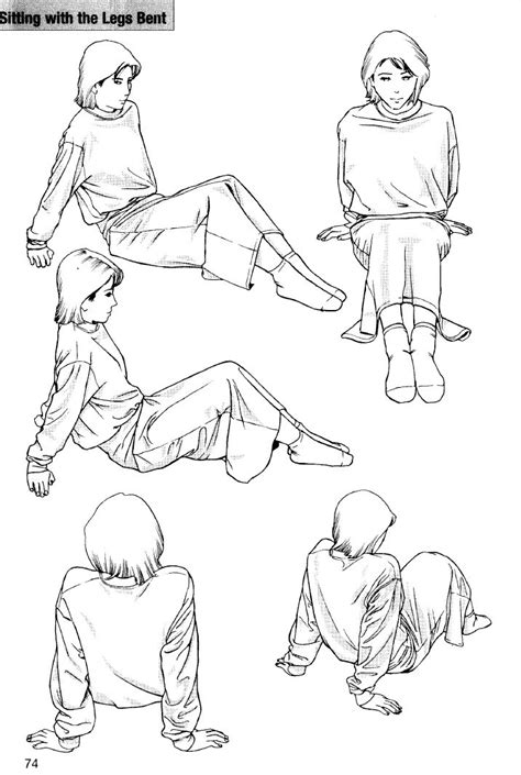 Anatoref — People In Perspective Top Image Row 2 3 And 4 Drawing