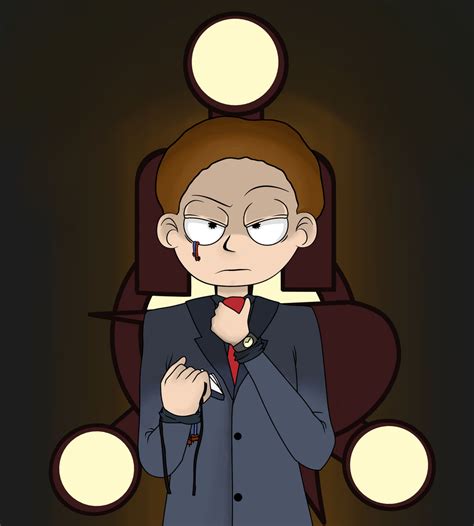 Evil Morty By Thebantertrain On Deviantart