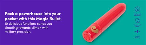 Lovehoney Magic Bullet Vibrator 4 Inch Vibrator Bullet With Tapered
