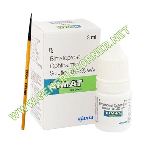 Bimat 3 Ml With Brush Bimatoprost Generic Corner