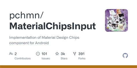 Github Pchmnmaterialchipsinput Implementation Of Material Design