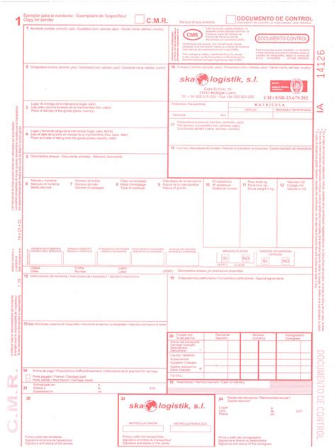 Formato Cmr Pdf
