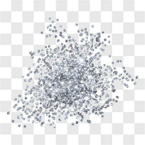 Download Sparkling Silver Glitter Background Png Online Creative Fabrica