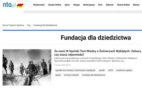 Fdd Test Fundacja Dla Dziedzictwa