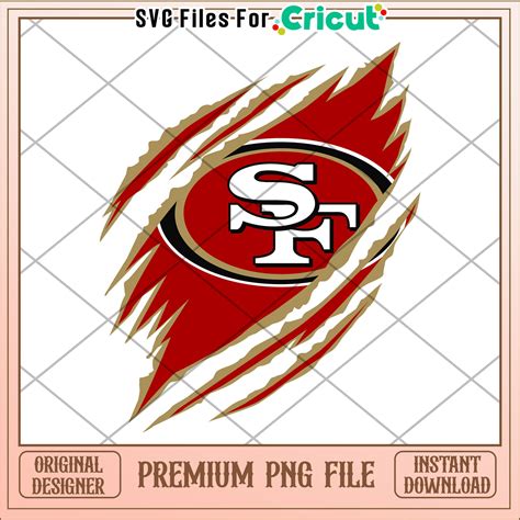 49ers Printable Logo San Francisco 49ers Wordmark Logo 2009