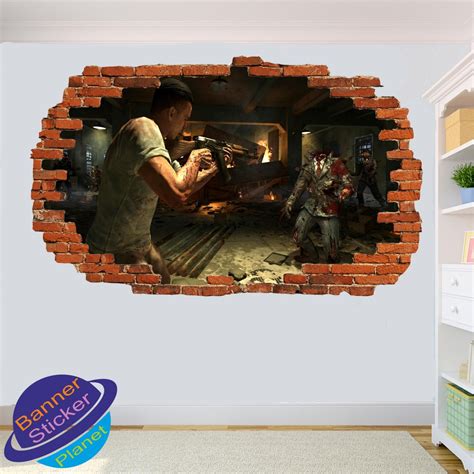 Calcomanías De Pared De Zombies Pegatina De Zombi De