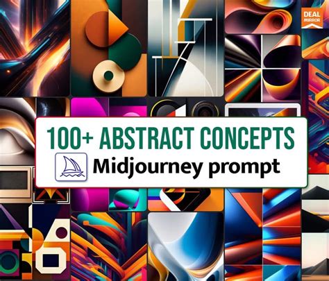 100 Abstract Concepts Midjourney Prompts