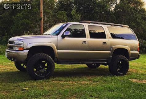 13 2003 Suburban 1500 Chevrolet Suspension Lift 6 Fuel Octanes Black