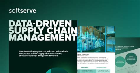 Diana P On Linkedin The Path To Data Driven Supply Chain Management