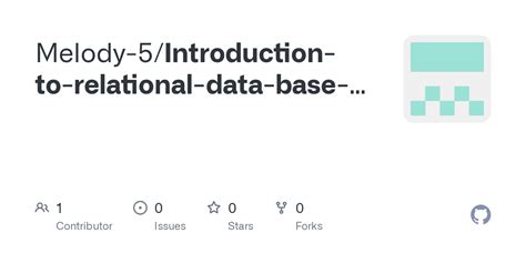 Github Melody 5introduction To Relational Data Base Flask And Msql