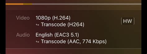 Why Is Plex For Xbox Transcoding H264 To H264 Rplex