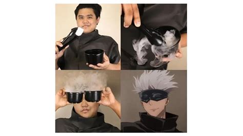 6 Cosplay Low Budget Jadi Gojo Satoru Dan Sukuna Jujutsu Kaisen Ini