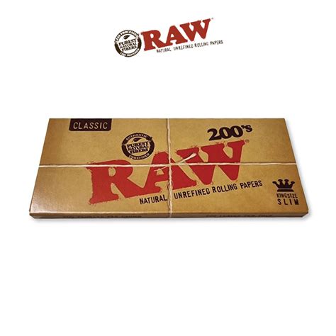 Raw 200s Creaseless Rolling Papers Smokers Heaven Uk