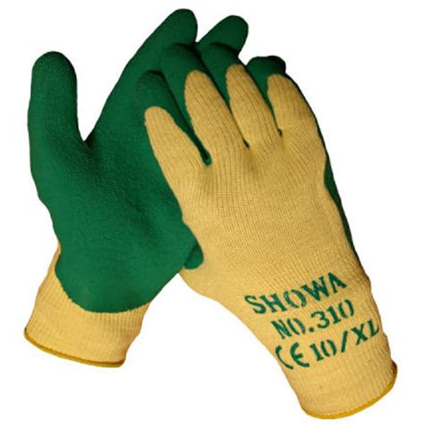 Showa 310 Grip Handschoen Groen Xl Janssen Tuinproducten