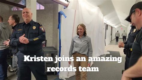 Please Welcome Our New Records Clerk Kristin Eide Youtube