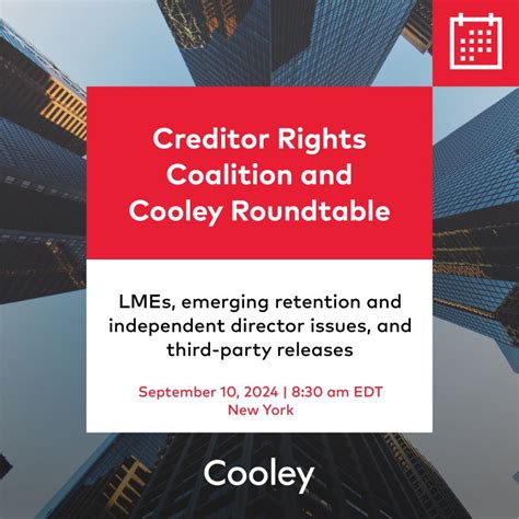 Restructuring Bankruptcylaw Event Cooley Llp
