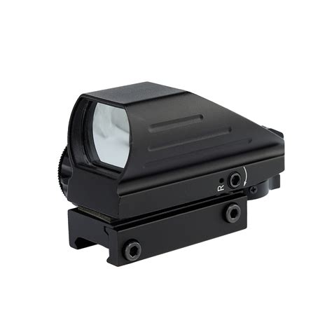 Red Green Dot Sight Reflex Tactical Riflescope 4 Reticle Patterns With
