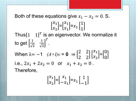 Diagonalization Of Matrices Pptx