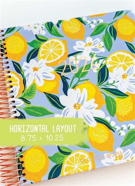 2026 Planner Horizontal Layout Spiral Bound Sorrento 101