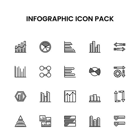 Infographic Thin Outline Icon Pack 34527000 Vector Art At Vecteezy