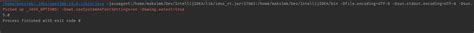 can t delete java options on linux stack overflow