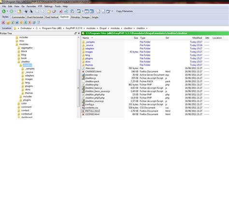 The Ckeditor Component Is Not Installed Correctly On Drupal 7 Using The