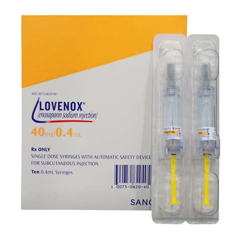 Thuốc Lovenox 40mg Hộp 2 Cái