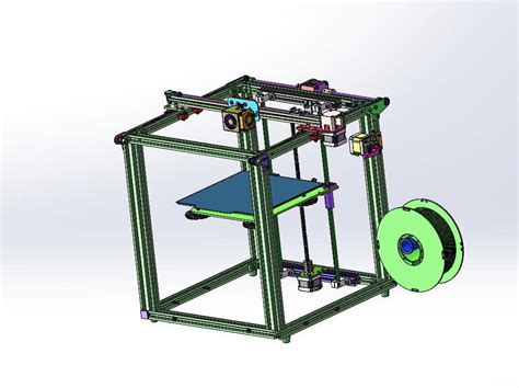 Fdm调平diy桌面级快速成型3d打印机 By 无敌真皮皮 3d打印模型文件3d模型库 免费 平价 魔猴网