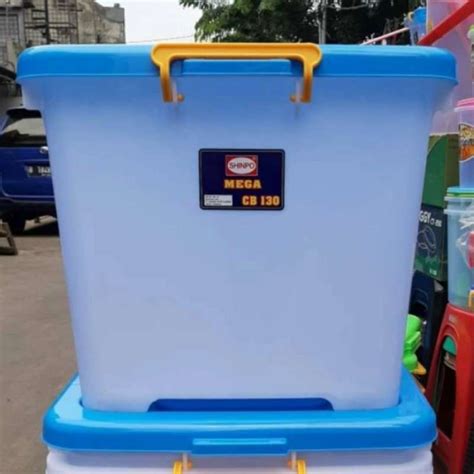 Promo Gojek Grab Shinpo Sip 116 Mega Container Box Cb 130 Liter Diskon