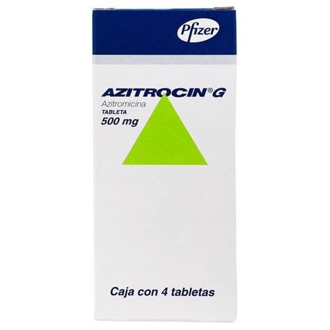 Azitrocin G 500mg Con 4 Tabletas Azitromicina — Wecare Pharma