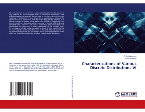 Pdf Characterizations Of Various Discrete Distributions Vi