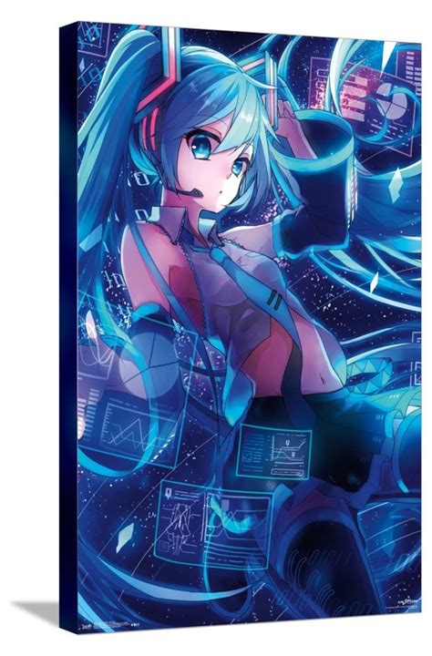 Trends International Hatsune Miku Screens Wall Poster 14