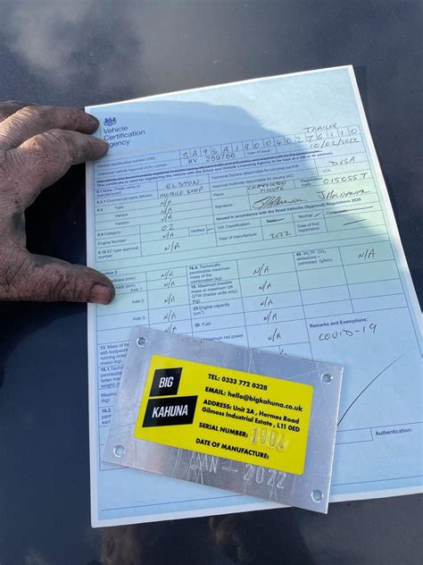 Plating And Testing Removable Drawbar Elstons Trailers Bespoke Trailers Servicing Repair