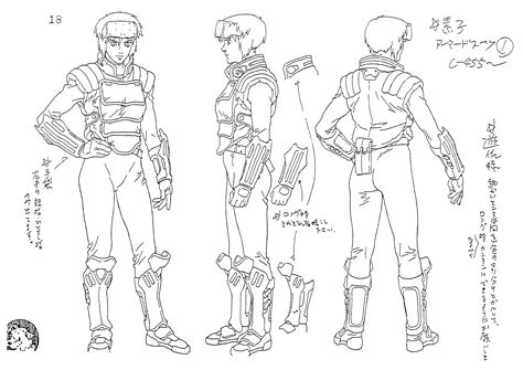 A Ghost In Shell Drawings