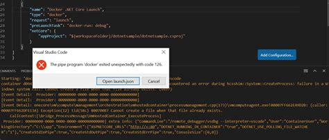 Debug Net Core Console Application Container In Vs Code · Issue 99610 · Microsoftvscode · Github