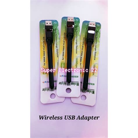 Jual Usb Wifi Dongle Mt Jangkauan Luas Wireless Adapter Receiver Antena Wifi Pc Laptop Set